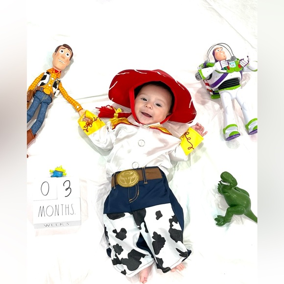 Disney | Costumes | Toy Story Disney Pixar Jessie The Cow Girl Costume ...